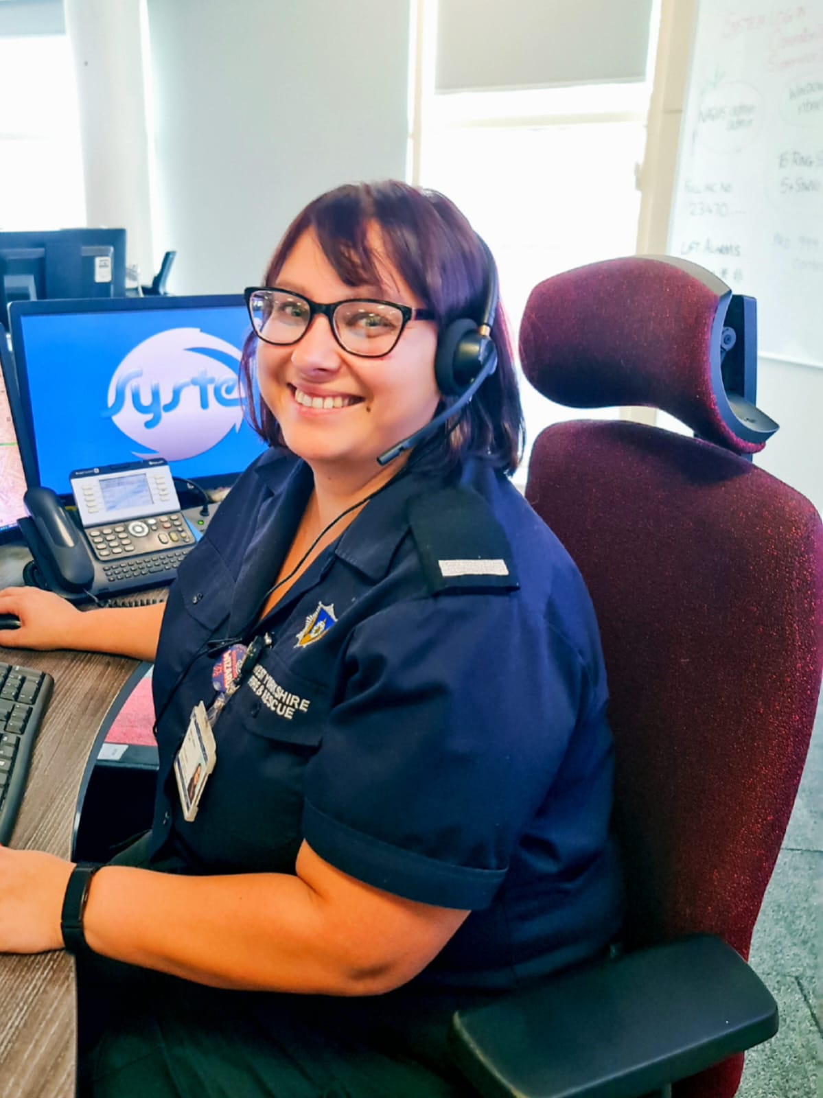 Working in the Emergency Control Centre | West Yorkshire Fire and ...